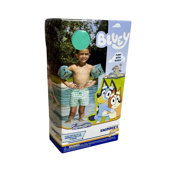 SwimWays | Other | Swimways Bluey Swimmies Unisex Arm Floaties For Kids ...